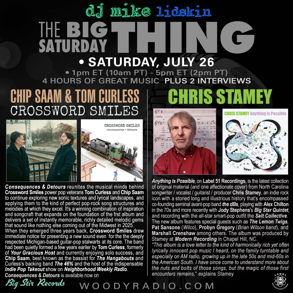 Woody Radio DJ Mike Show #589 7/26/2025: Conversations with Chipper ...