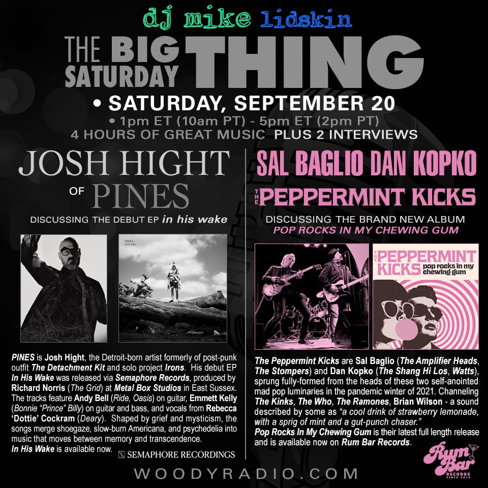 Woody Radio DJ Mike Show #605 9/20/2025: Conversations with Josh Hight ...